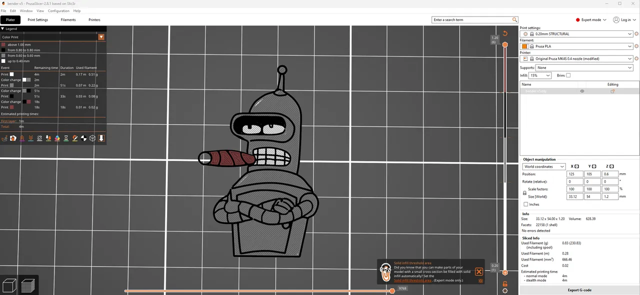 Futurama Bender Cigar