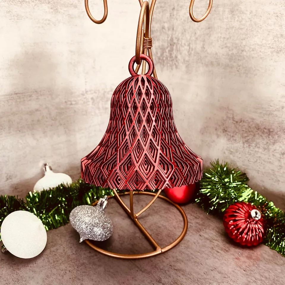 Christmas Bell Ornaments by ChrisTheViolaNerd | Download free STL model ...