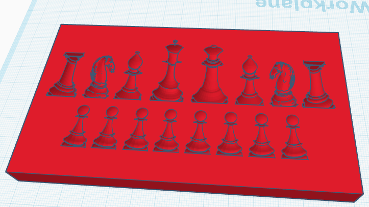 Chess Set with Holder and Board by Chess&Jesus | Download free STL ...