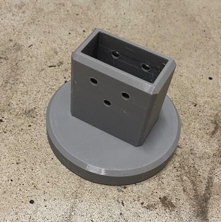 Stand for squared timber 24x48mm by TWWlaser | Download free STL model ...