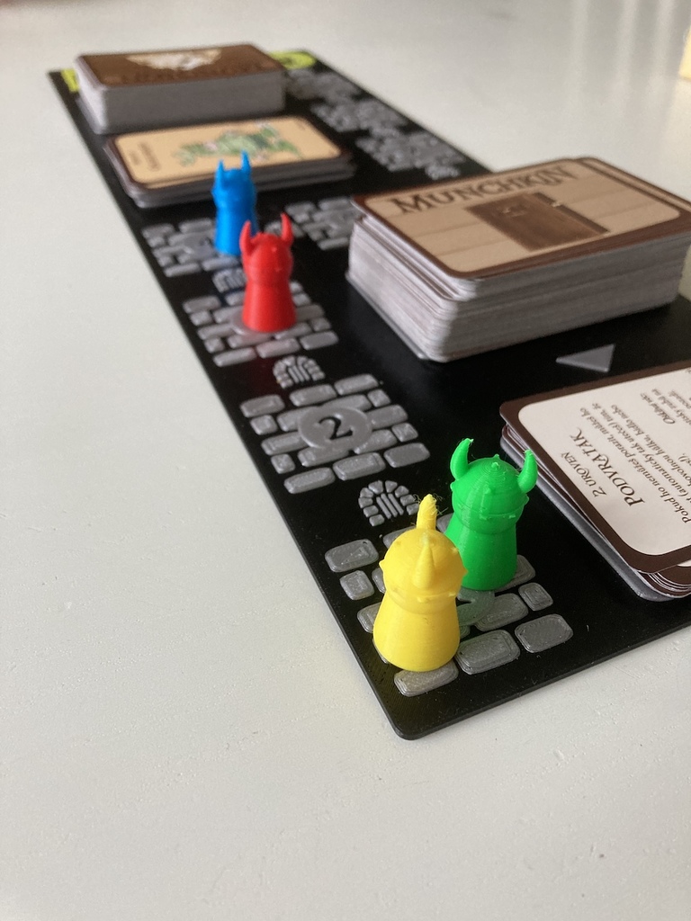 Munchkin game board von HoL9000 | Kostenloses STL-Modell herunterladen ...