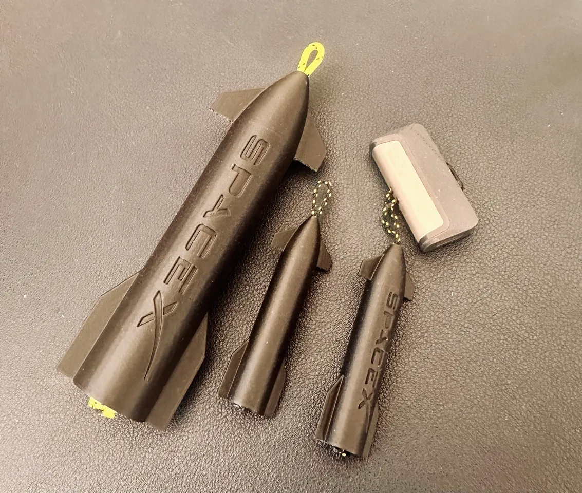SpaceX Starship Keychain by Oliver Heisel | Download free STL model ...
