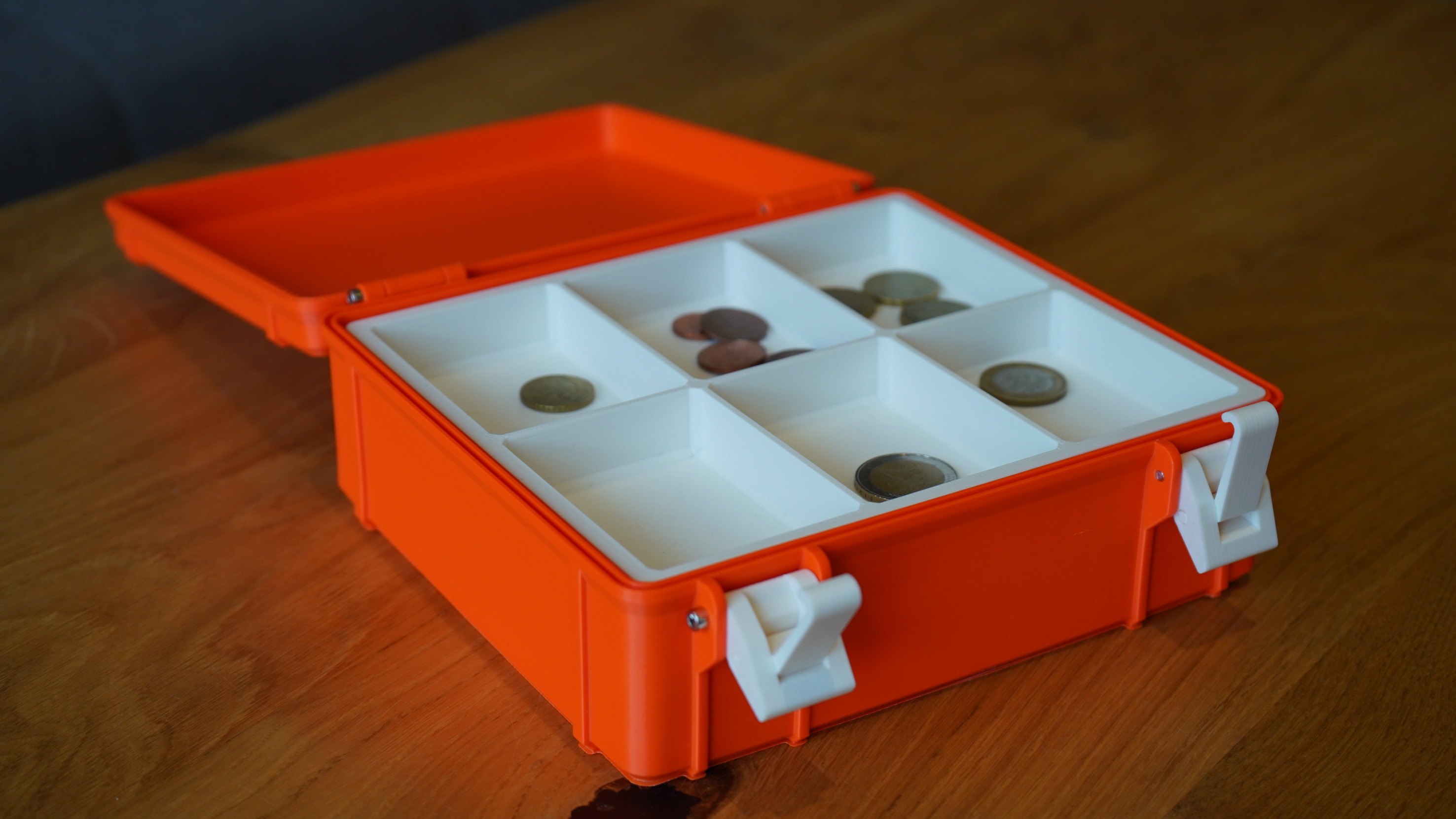 Rugged Cash Box by akimakes | Download free STL model | Printables.com