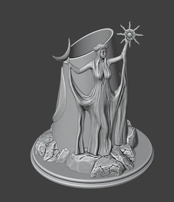 Azura Vase by MKASAXE | Download free STL model | Printables.com