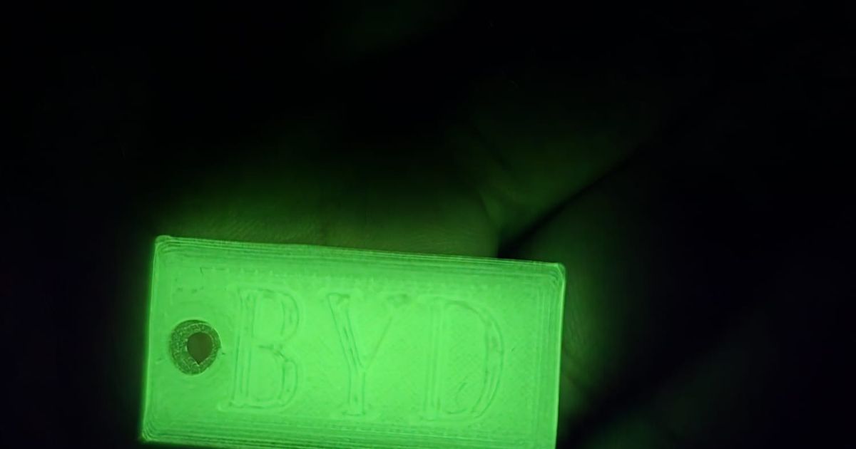 Byd Keychain by kha khans | Download free STL model | Printables.com