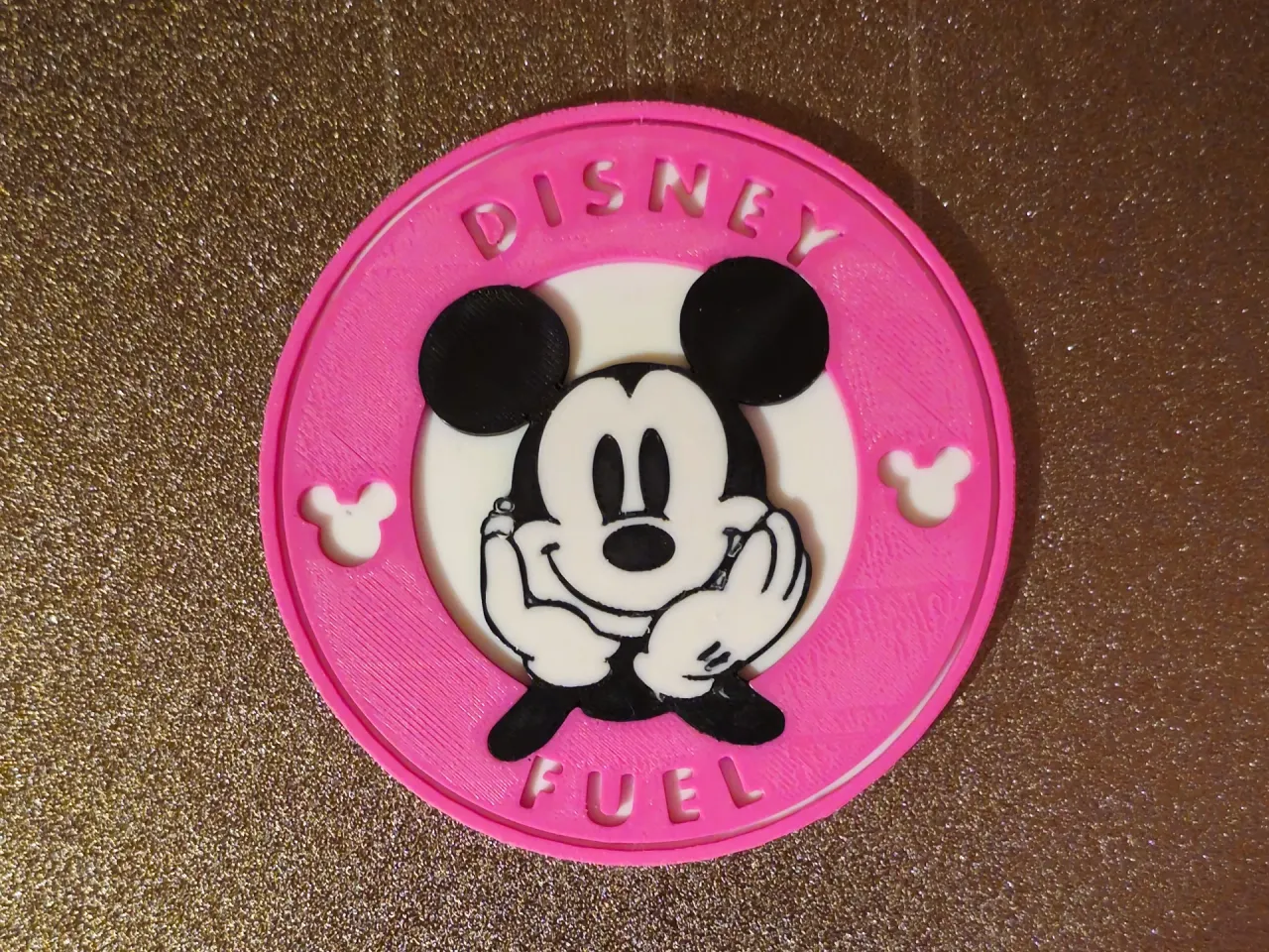 Disney Fuel Coaster with Mickey Mouse by Neil Ault | Download free STL ...