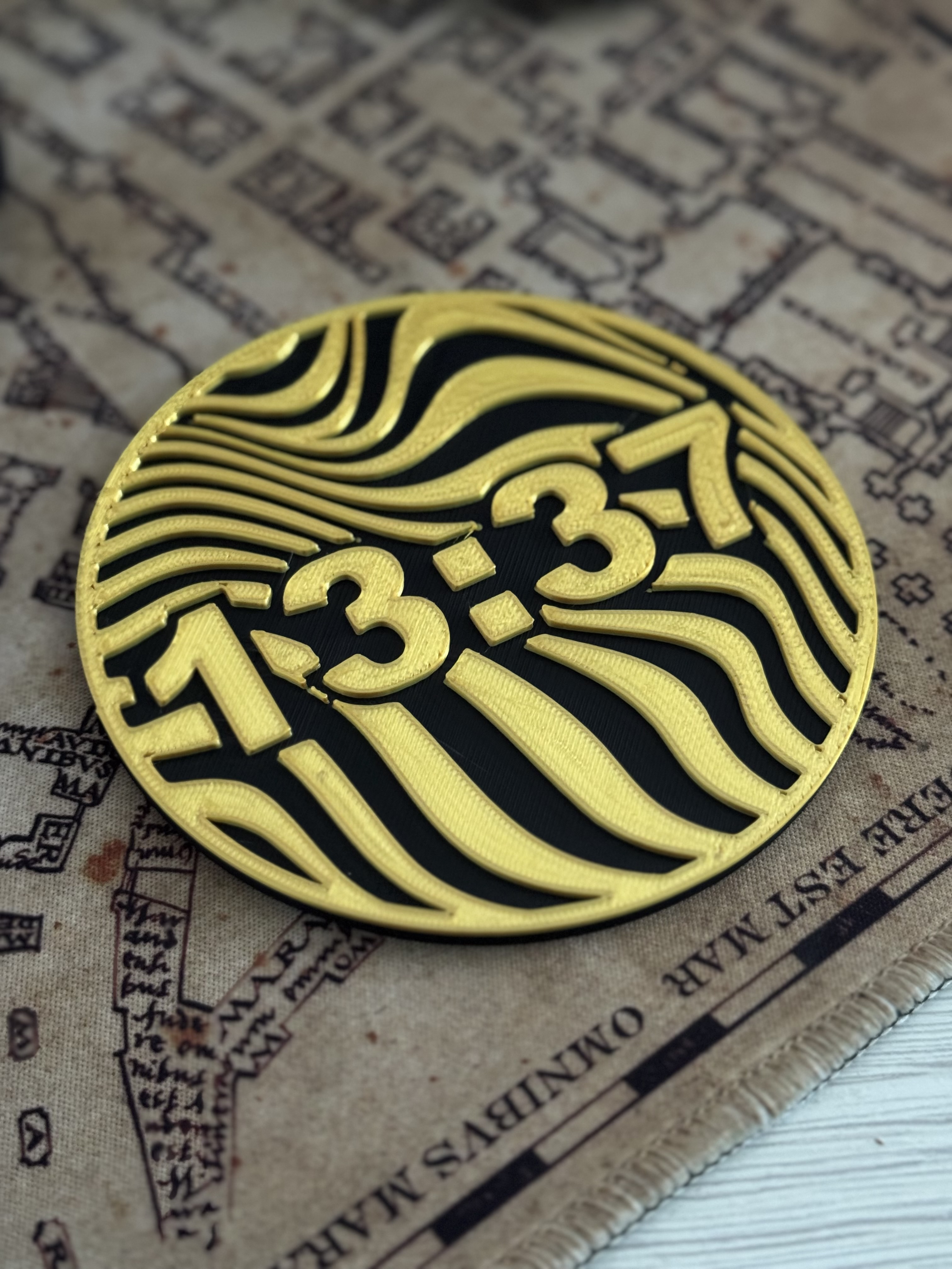 13:37 / 1337 Coaster Untersetzer by Alexandra Zwickler | Download free ...