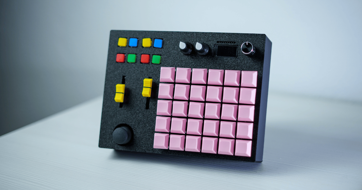 Ultimate MIDI Controller by Risto Innovates | Download free STL model ...