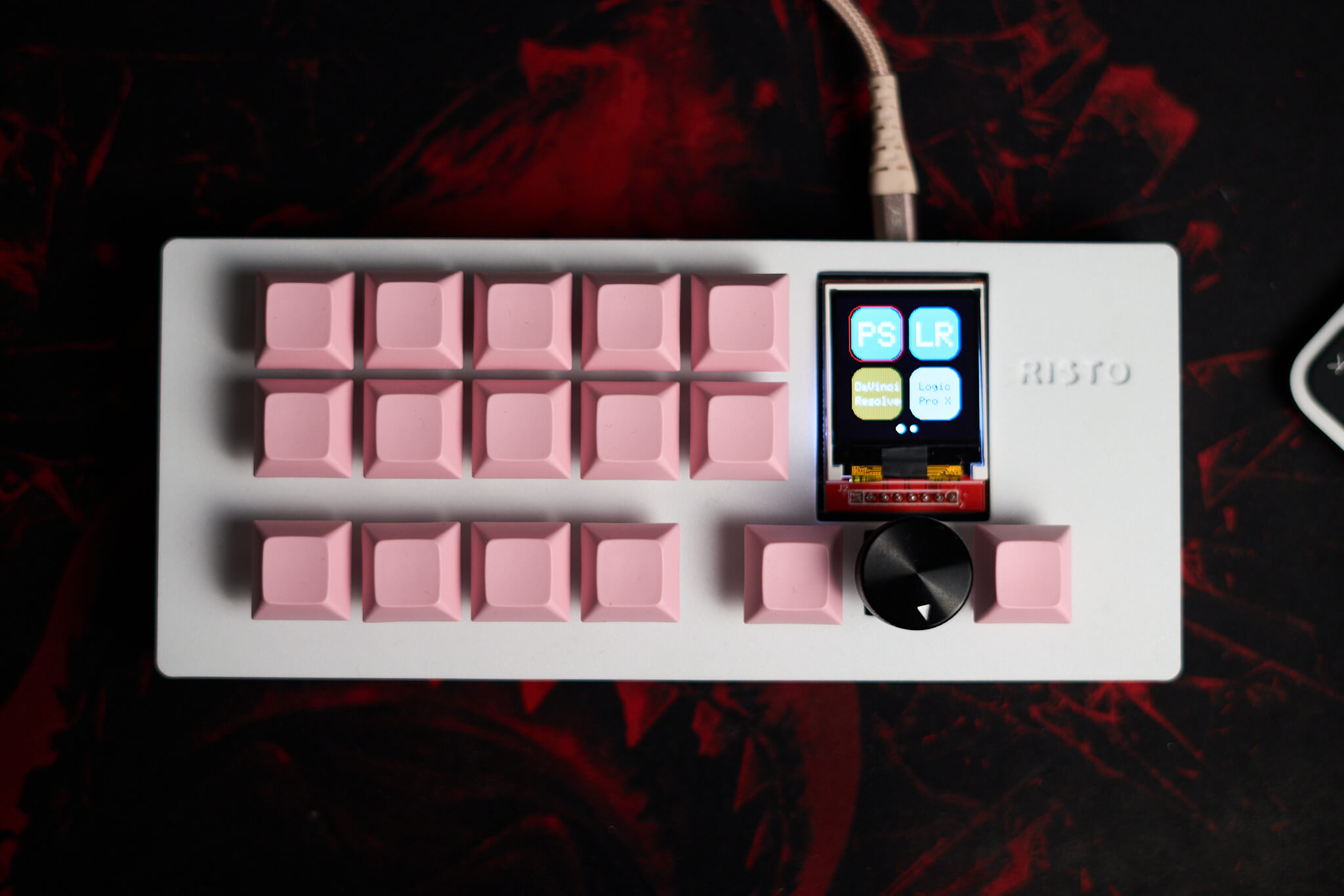 Universal Macropad with Display von Risto Innovates | Kostenloses STL ...
