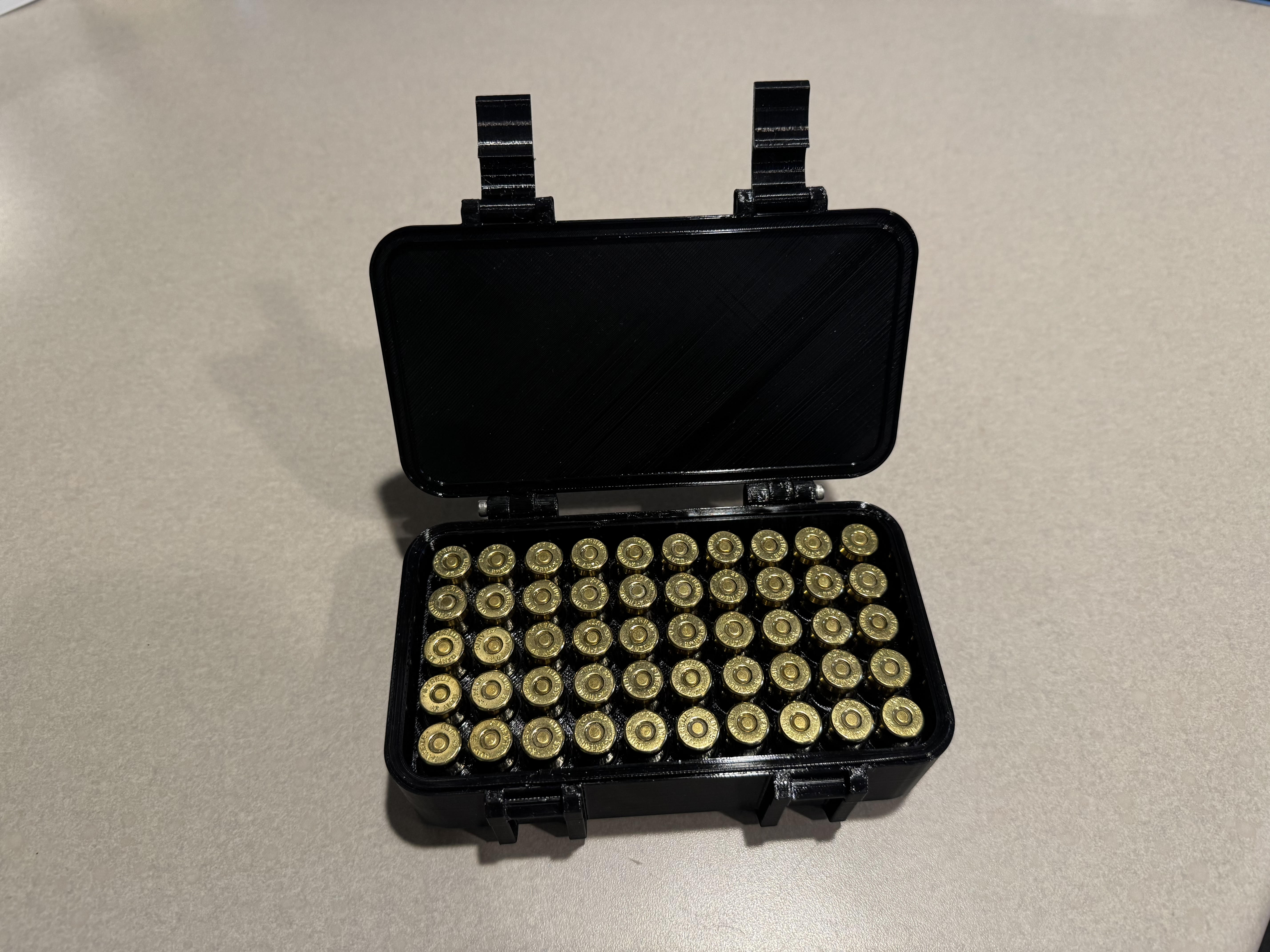.45 ACP Waterproof Ammo Box by Mamba | Download free STL model ...