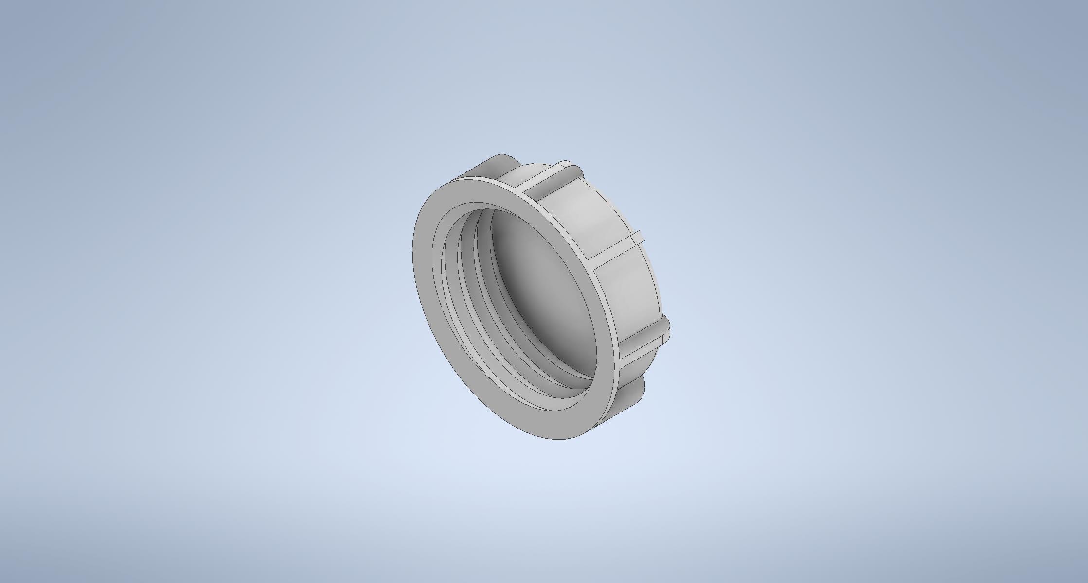 DIN61 Canister Cap by rpolleke | Download free STL model | Printables.com