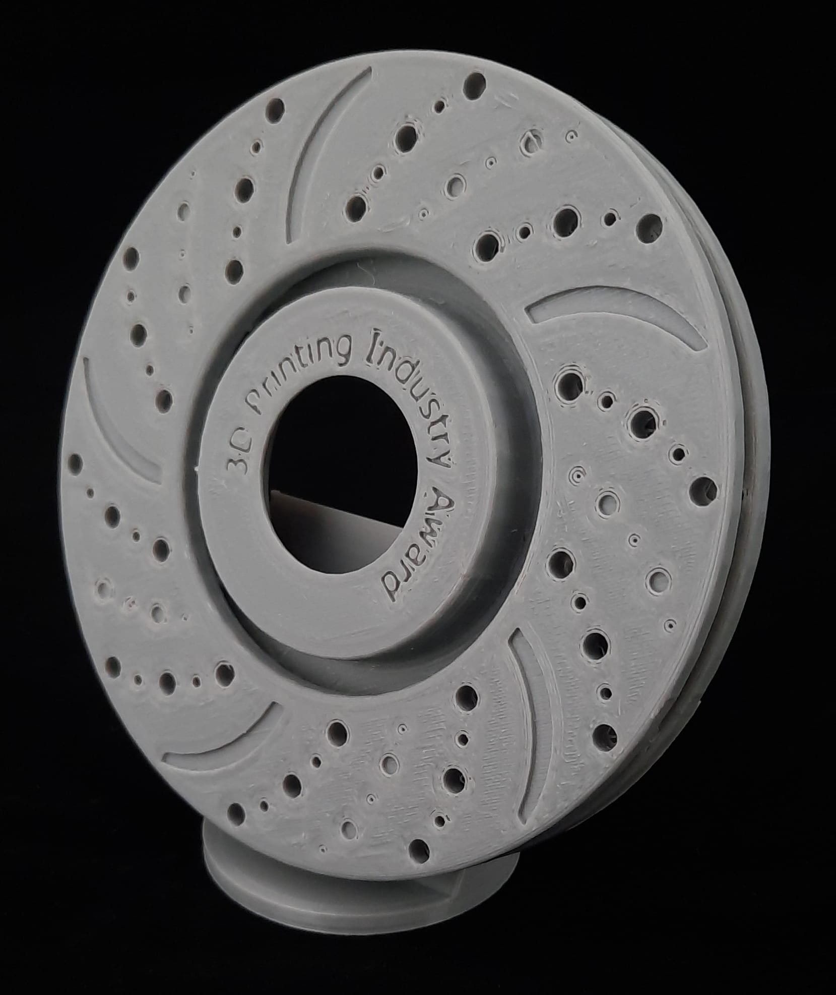 3D Printing Industry Award - Brake disc by Ameleo | Download free STL ...