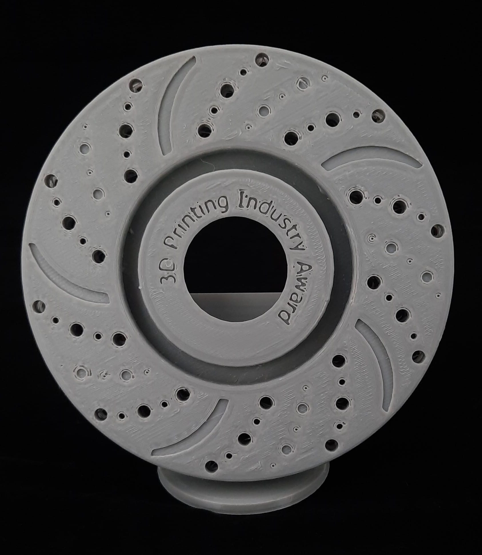 3D Printing Industry Award - Brake disc by Ameleo | Download free STL ...
