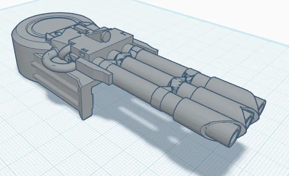 Techmech arm cannon by Forest 01 | Download free STL model | Printables.com