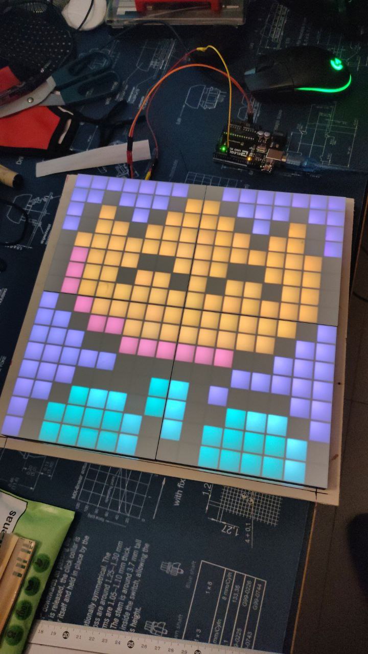 LED diffuser grid for ws2812b strips display von joanvdp | Kostenloses ...