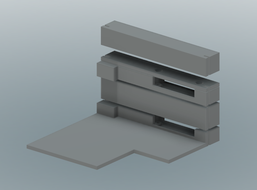 DIY SATA backplane for Jonsbo N4 by András Oláh | Download free STL ...