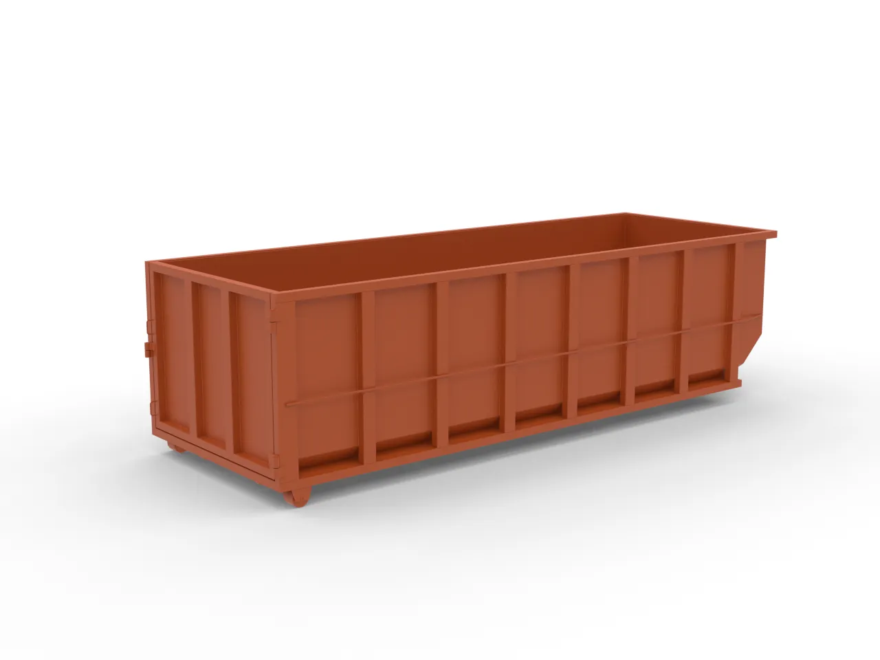 Scale 30 Yard Dumpster by Henry Levesque | Download free STL model ...