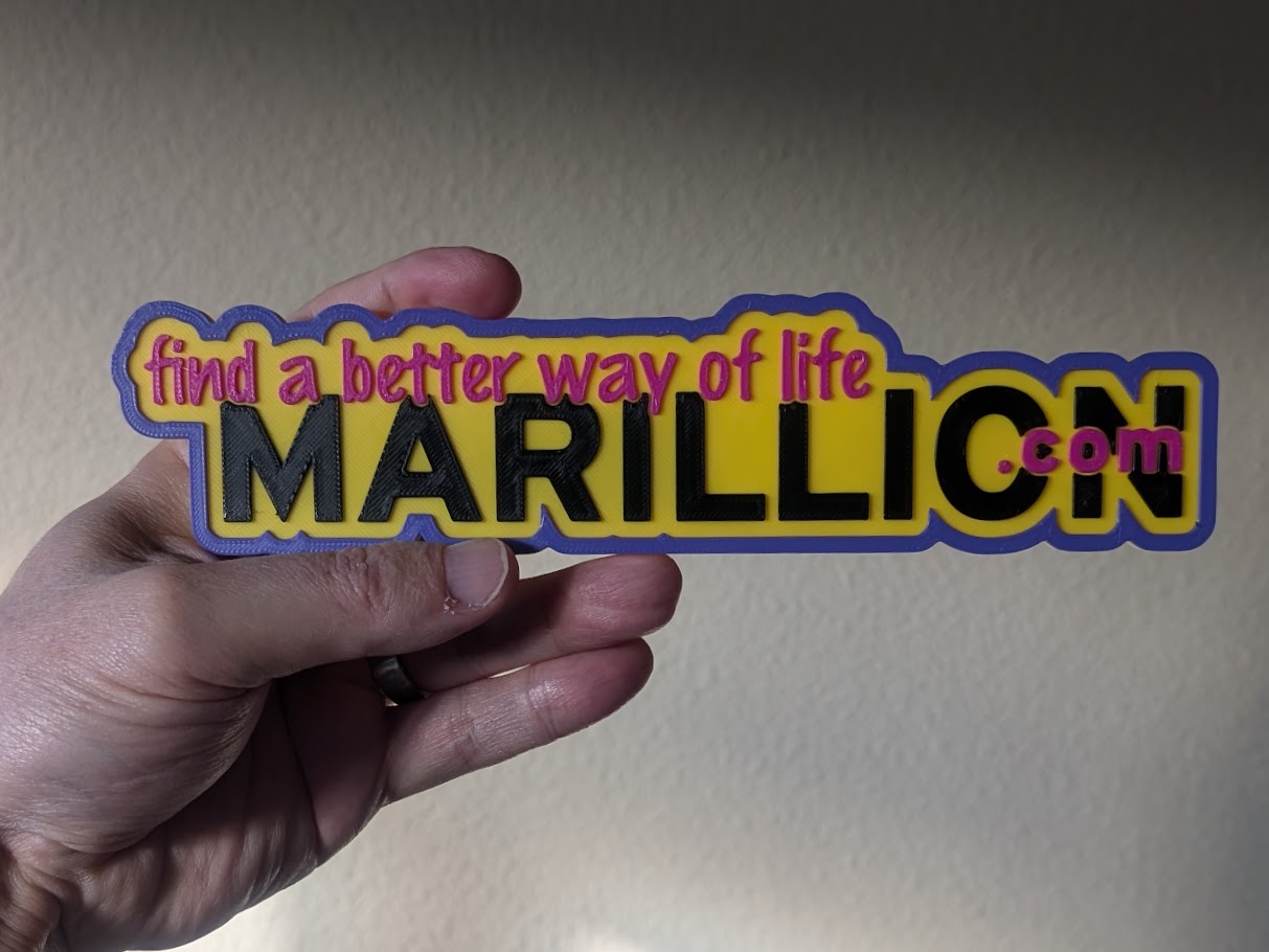 Marillion - Find A Better Way Of Life par Design•Slice•Print Studio ...