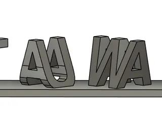 Hawk Tuah 3D Word by GatorG | Download free STL model | Printables.com