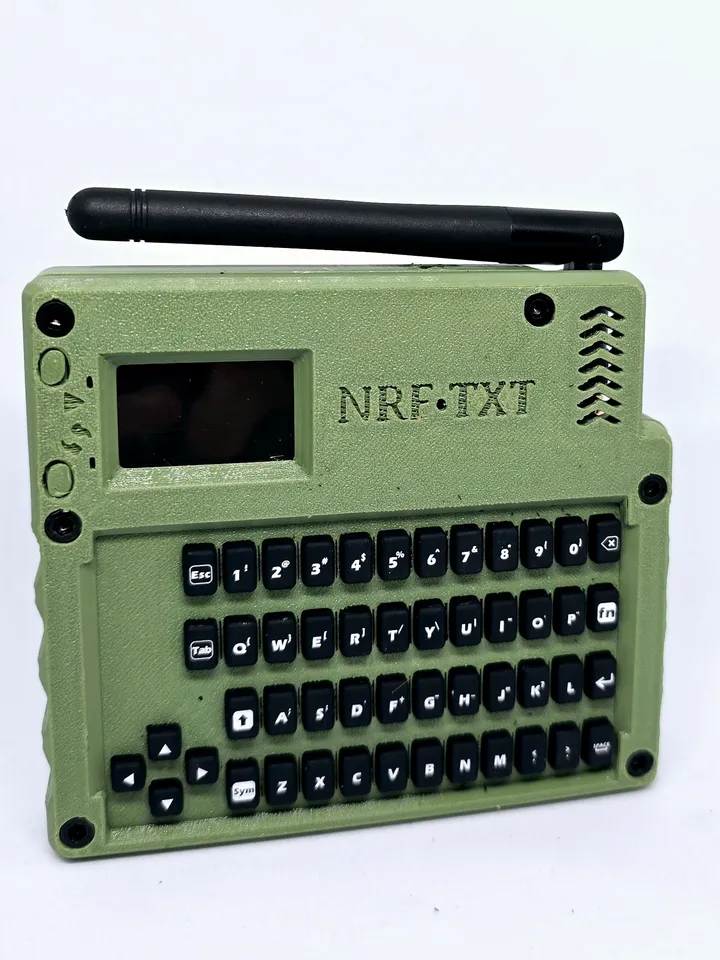 NRF-TXT - Standalone Meshtastic communicator (Heltec T114) by HarukiToreda | Download free STL ...