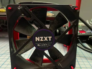 Simple 120mm fan holder by qman | Download free STL model | Printables.com