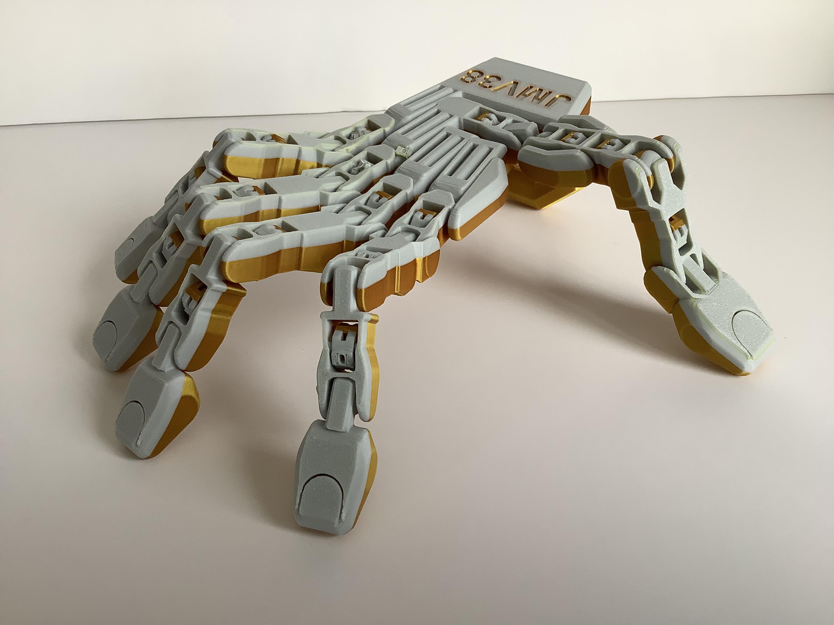 Robot hand v2 by JMV38 | Download free STL model | Printables.com