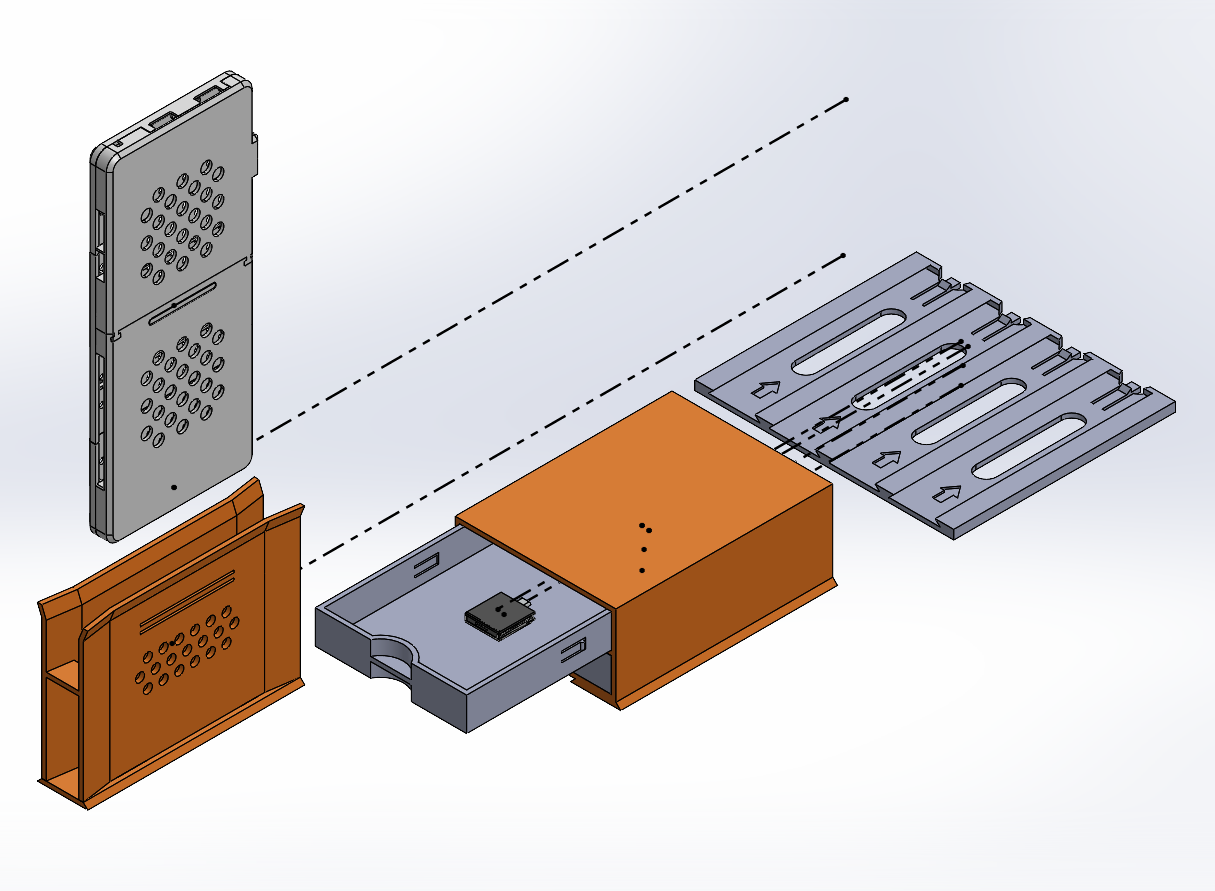 Modular Mount For Official Framework Mainboard Case by AM Design ...