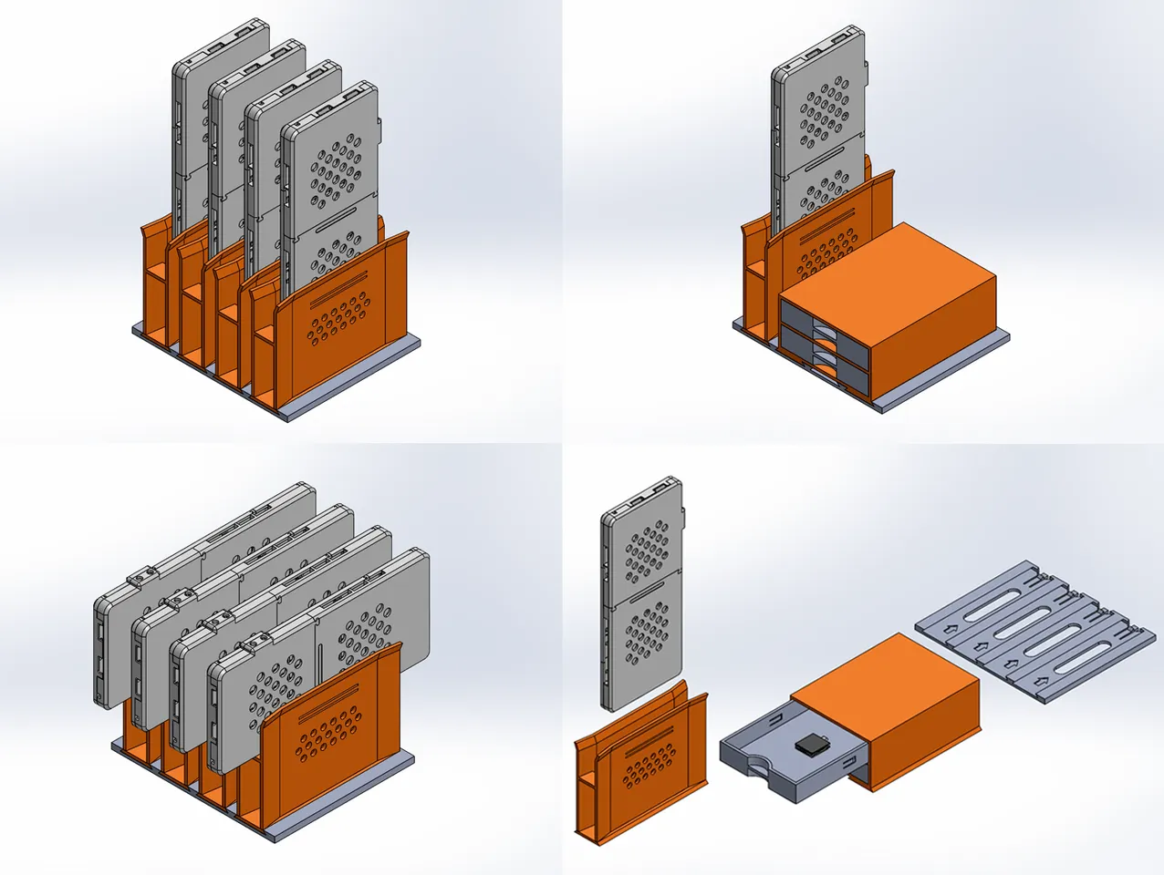 Modular Mount For Official Framework Mainboard Case by Armon | Download free STL model ...