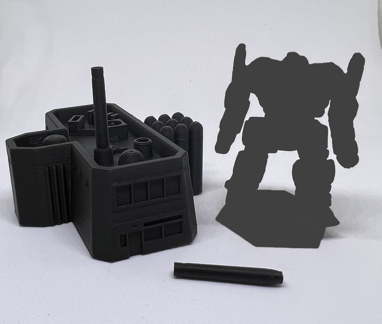 6mm scale Industrial Building - Bulk Factory - BattleTech Compatible by ...