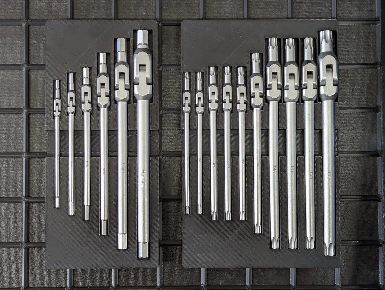 HexPro Pivot Head Wrench Holders - Gridfinity by Plastic Robot | Download free STL model ...