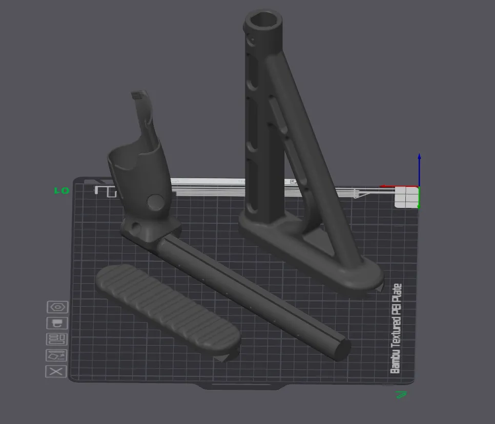 Quest 3 Adjustable Gunstock by Echoman20 | Download free STL model ...