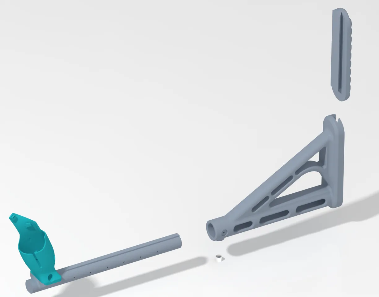 Quest 3 Adjustable Gunstock by Echoman20 | Download free STL model ...