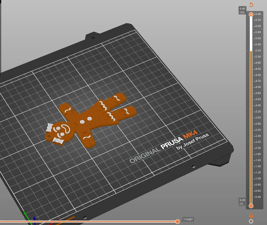 gingerbread woman by Luke | Download free STL model | Printables.com