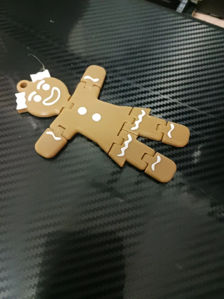 gingerbread woman by Luke | Download free STL model | Printables.com