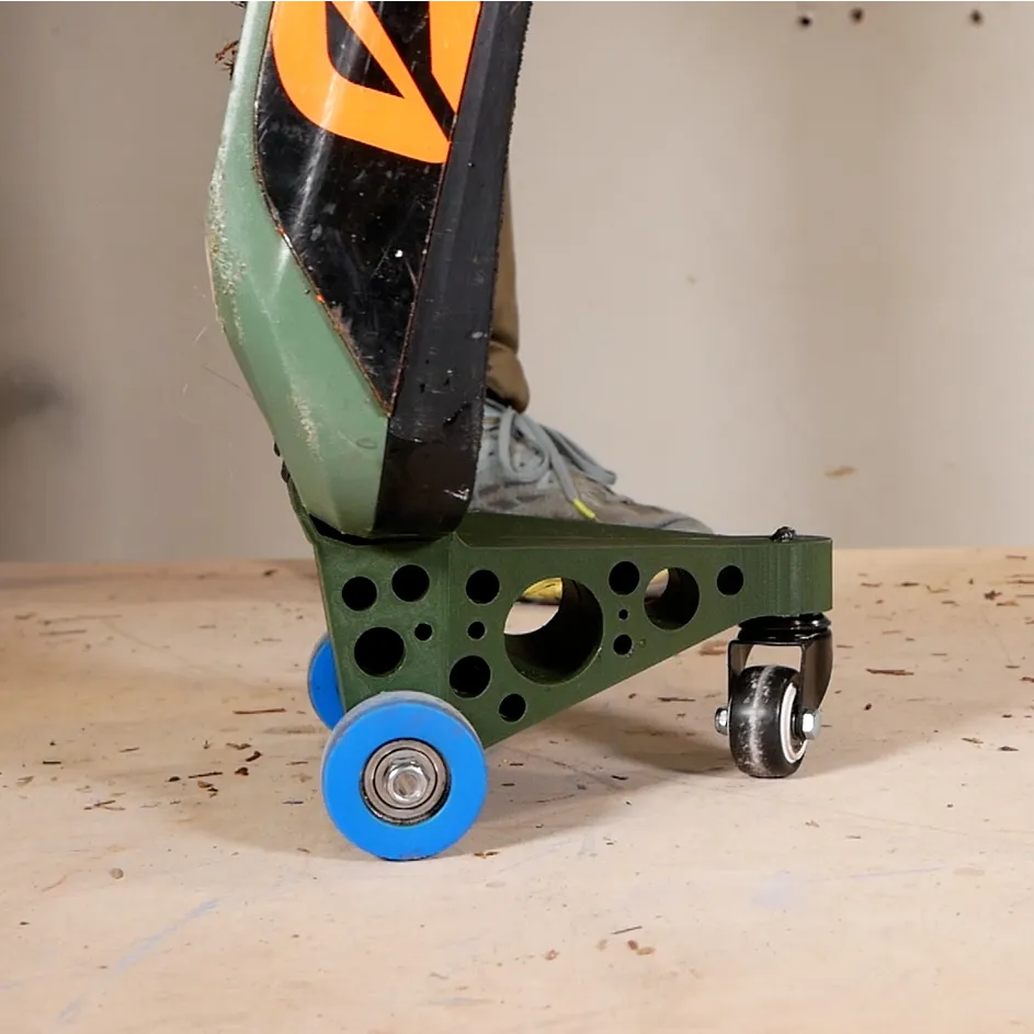 WheelStand 2.0 (Onewheel roller attachment) by morleykert | Download ...