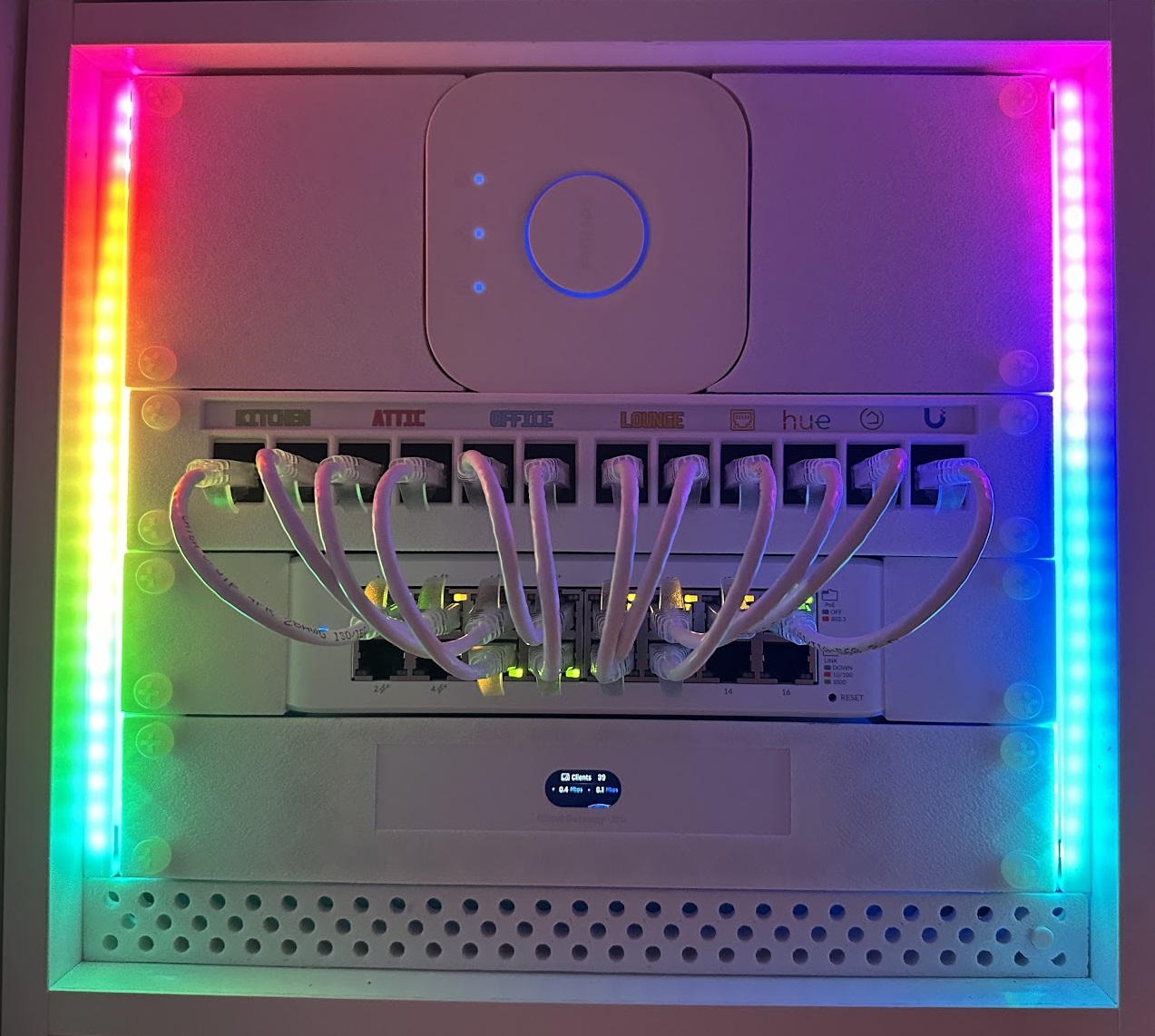 Unifi USW-LITE-16-POE 10 Inch 1U Rack Mount by n3rding | Download free ...