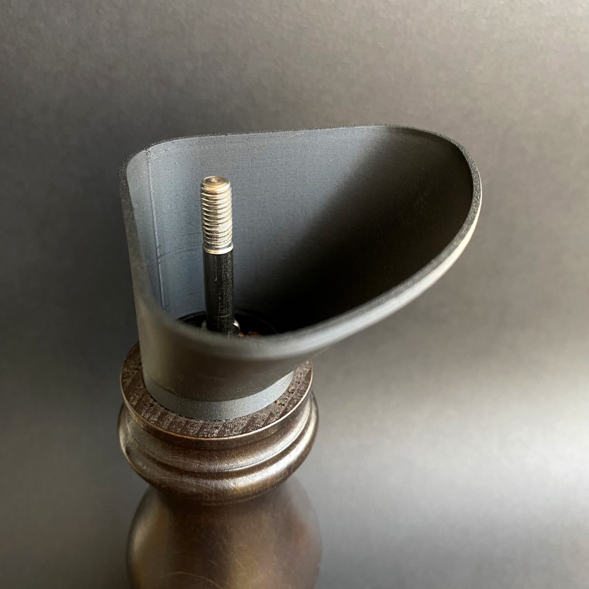 Pepper mill funnel (30 mm) by georgmierau | Download free STL model ...