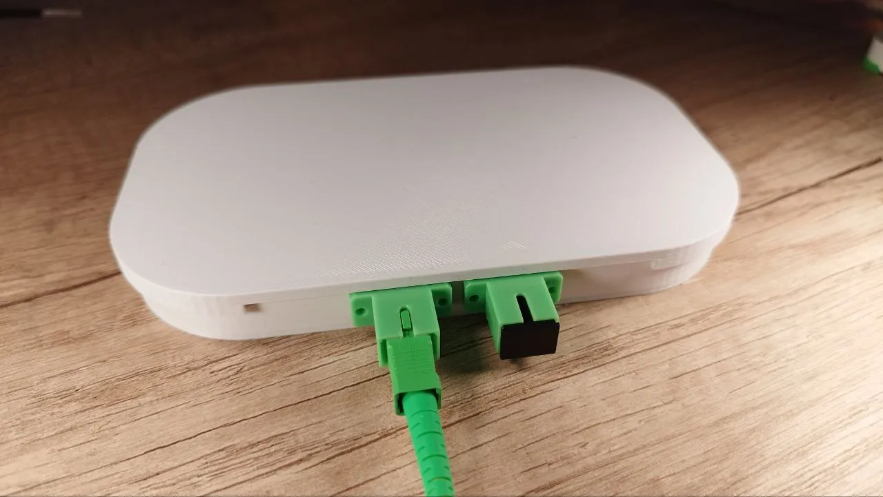 Fiberoptic single mode SC terminal box by SQ9MDD | Download free STL model | Printables.com
