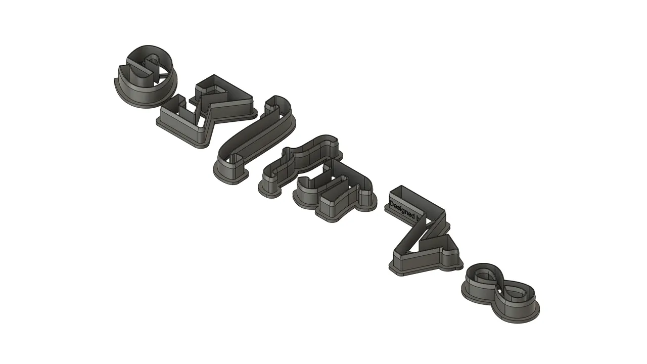 Math cookie cutters by Matej V. | Download free STL model | Printables.com