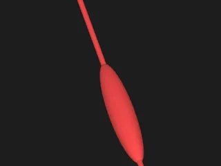 Simple Fishing Float by 3Dnuthead | Download free STL model ...