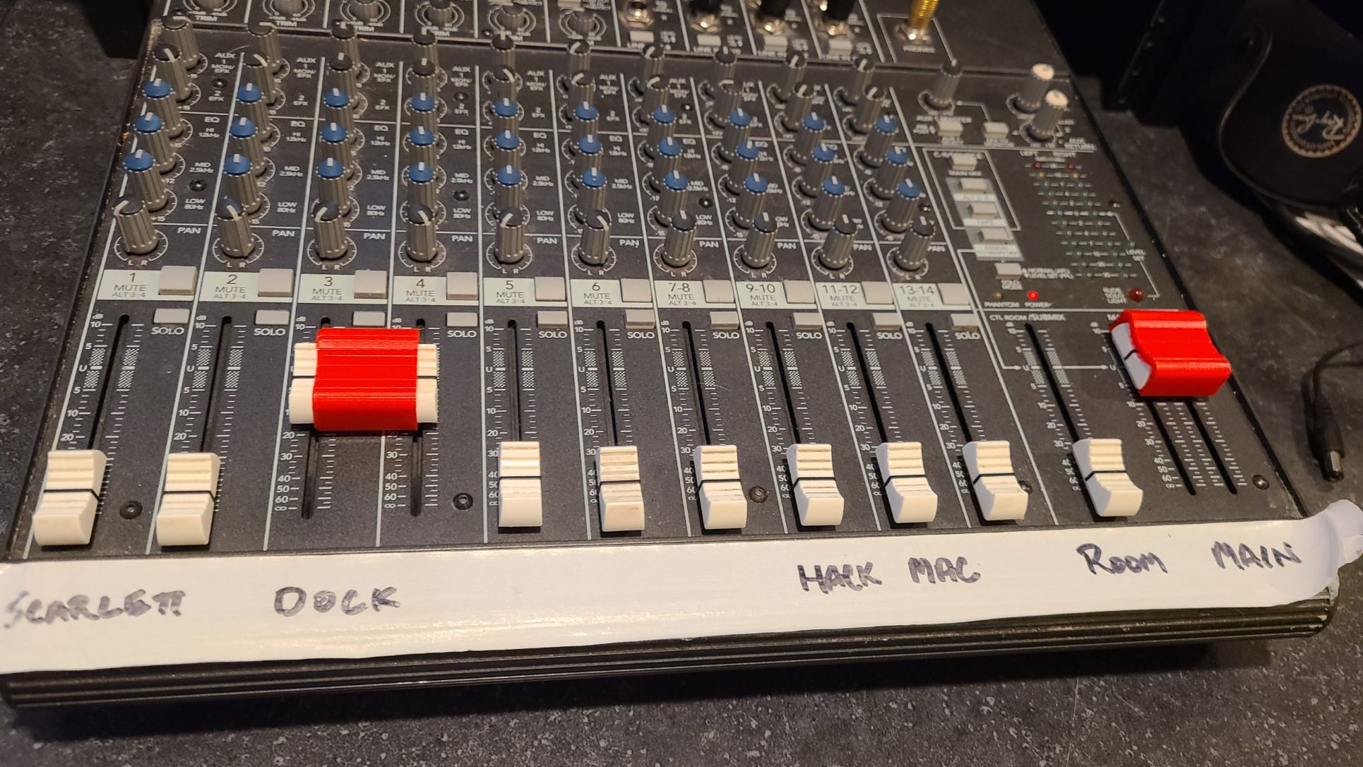 Fader Bridge for 24mm & 25mm Faders by videograndpa | Download free STL ...