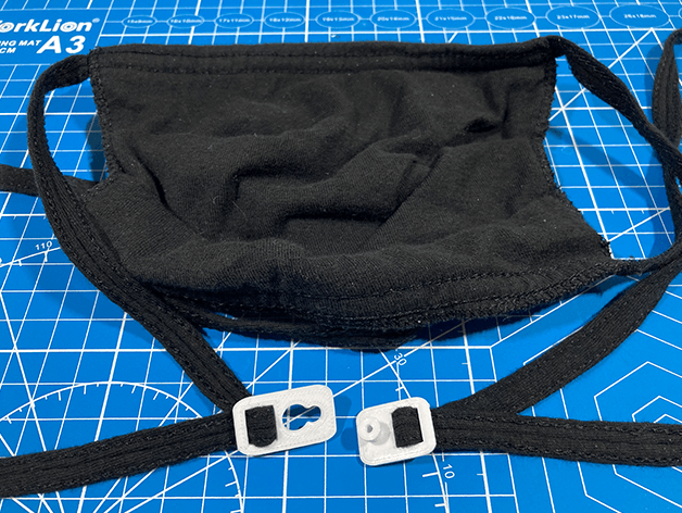 Mask Clip & Ear Saver by videograndpa | Download free STL model ...