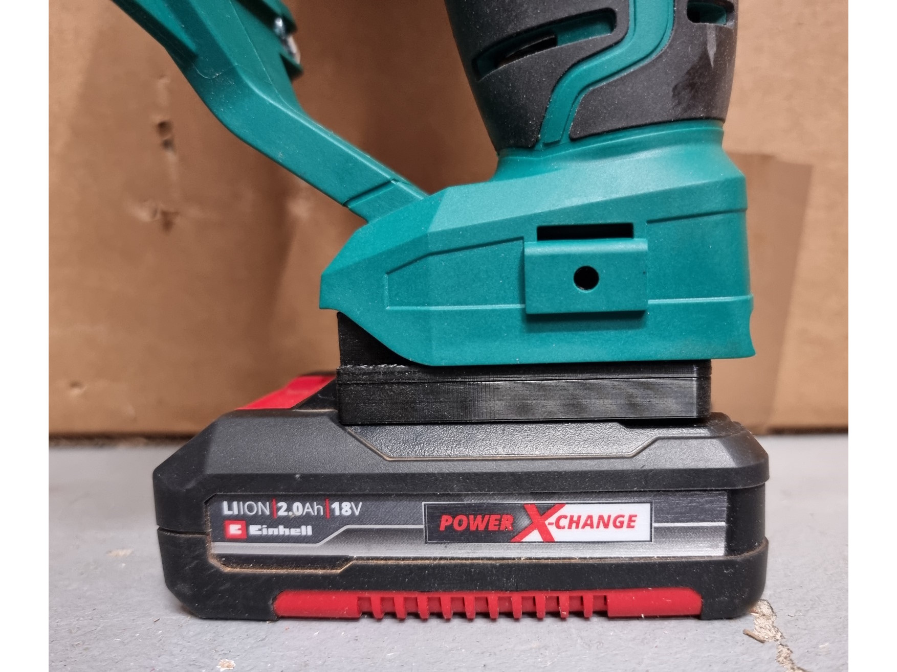 Adapter Aldi Ferrex-Tool auf Einhell-Akku by MegaHertz67 | Download ...