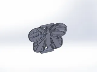 angle butterflies by Michal Lorenc | Download free STL model ...