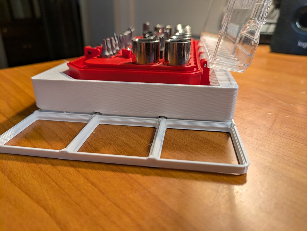 Gridfinity Bin for the Craftsman Nano Case by Stephen H | Download free ...