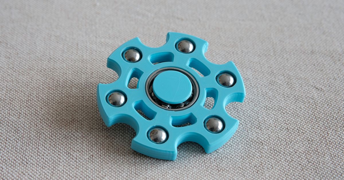 Web Fidget Spinner by Biomech | Download free STL model | Printables.com