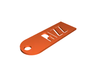 rizz key chain by kingoftheflopp | Download free STL model | Printables.com
