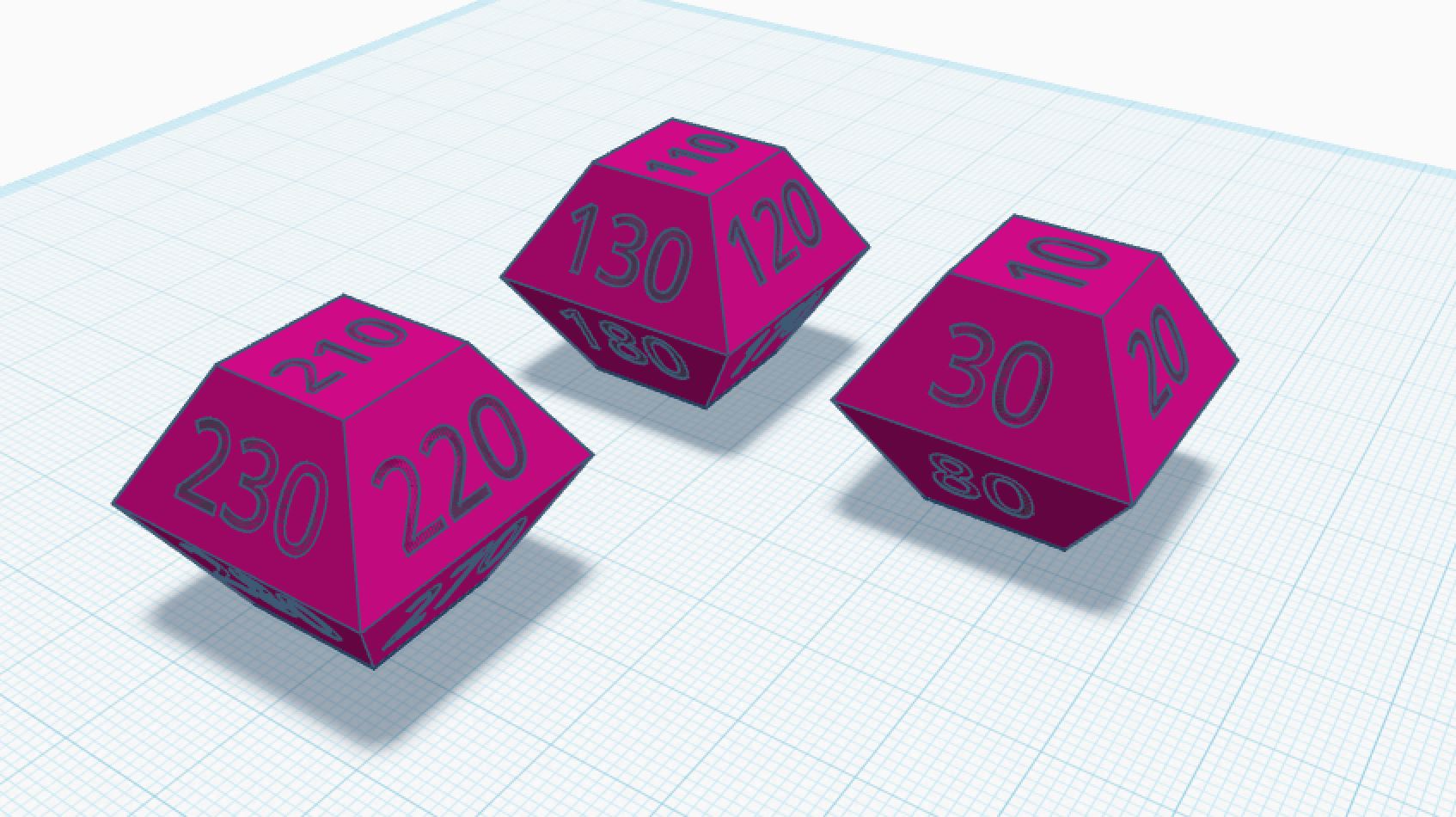 3 Damage Counters 10 - 300 by Douglas Shirley | Download free STL model ...