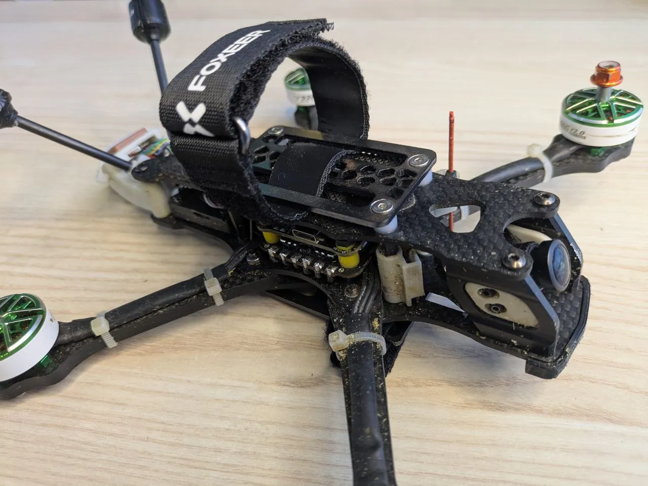 Battery mount for frame Apex Evo 5 inches by Niko Si | Download free STL model | Printables.com