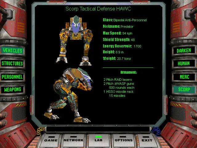 Predator HAWC - Battletech style figure by MaschineFuhrer | Download ...
